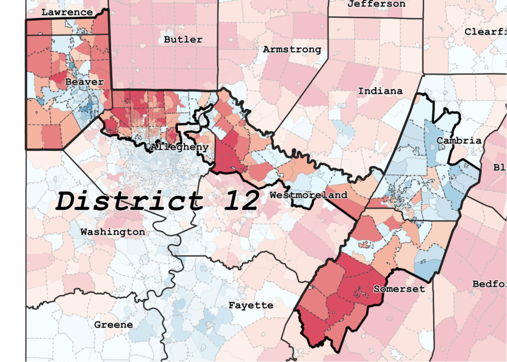 Exploring Pennsylvania's Gerrymandered Congressional Districts • Element 84