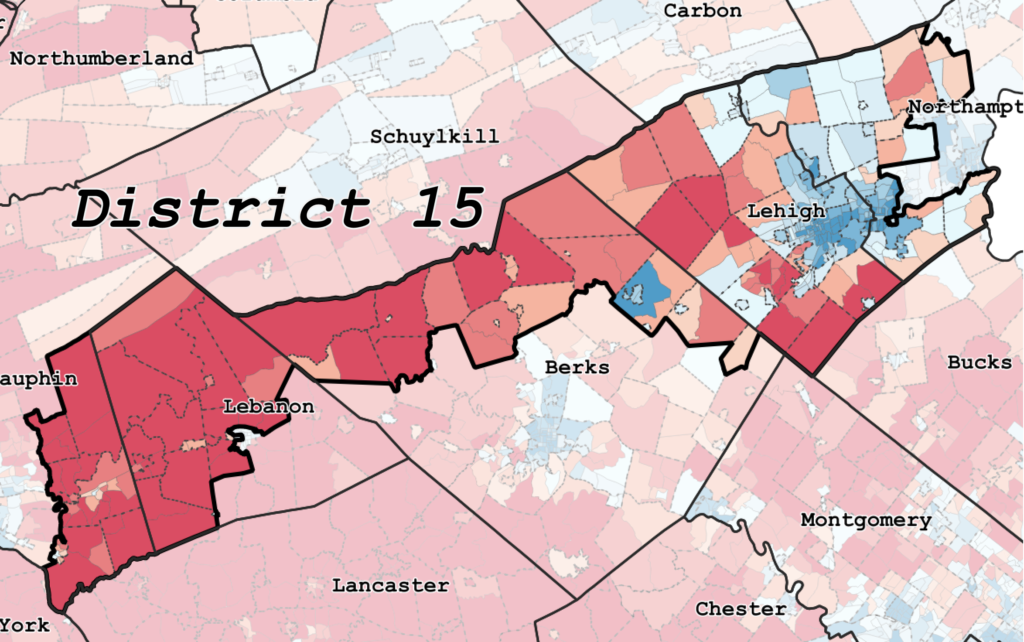Exploring Pennsylvania's Gerrymandered Congressional Districts • Element 84