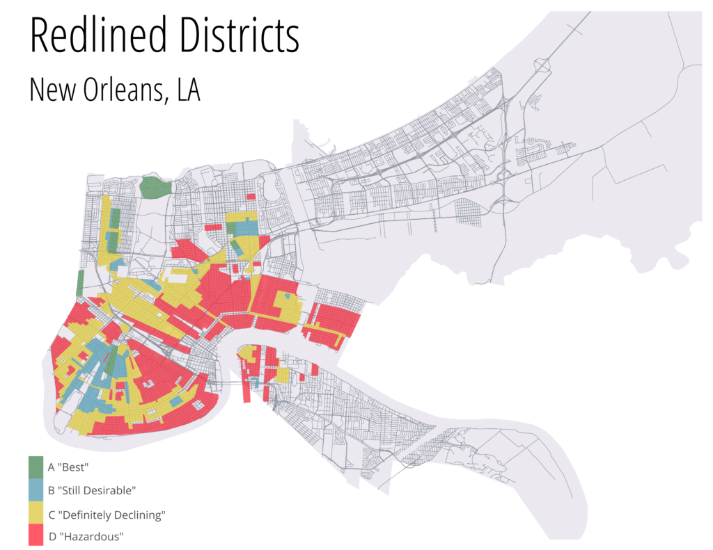 How Evictions Correspond to Past Divestment in New Orleans • Element 84