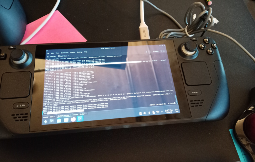 Running ROCm 5.4.2, ONNX, and PyTorch on a SteamDeck • Element 84